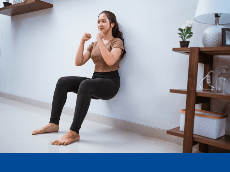 Power of Wall Squats - New Sport Style